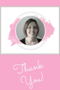 Thank You - Tutorial - Stampin' Delight