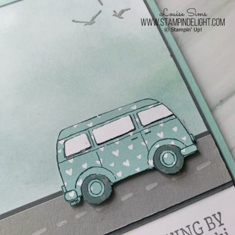 Camper Van Card - Stampin' Delight